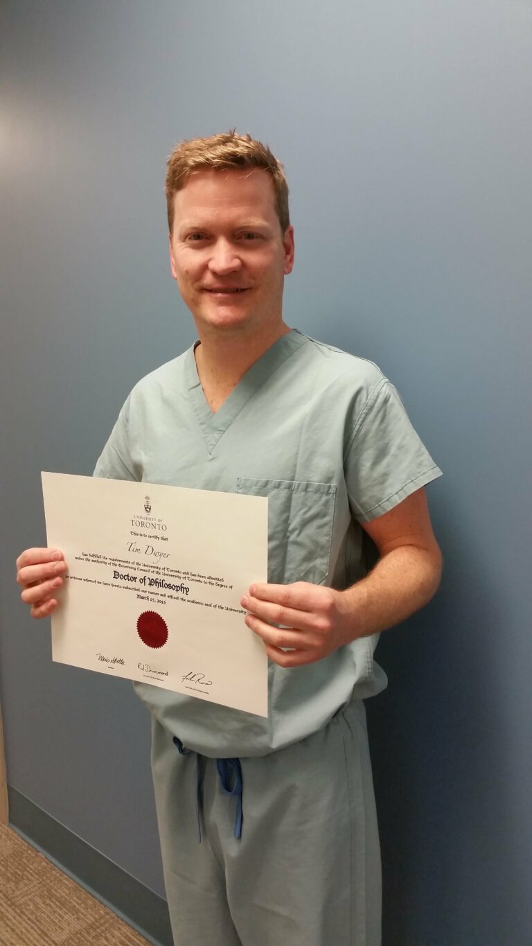 Congratulations Dr Tim Dwyer for achieving his Ph.D - University of ...